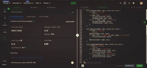 Problemsolving Gfg160 Algorithms Techcommunity Binarytree Treetraversal Techjourney
