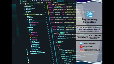 Dasar Dasar React Js Sebagai Web Development How To Become A React Js Developer Youtube