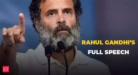 Congress Plenary Session Rahul Gandhi Addresses Congress 85th Plenary