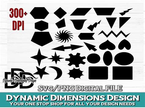 Shape Bundle Shapes Bundle Svg Shapes Graphic By Dynamic Dimensions Creative Fabrica