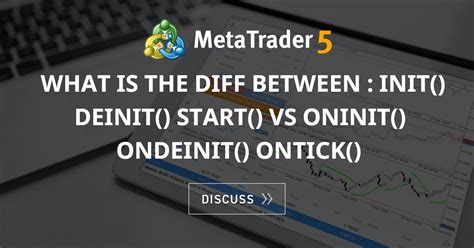 What Is The Diff Between Init Deinit Start Vs Oninit Ondeinit