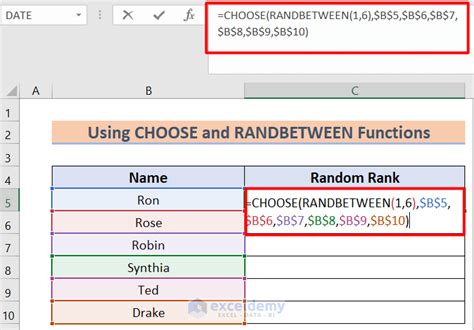 How To Randomize A List In Excel Into Groups 5 Suitable Ways
