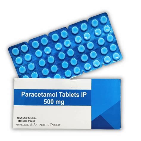 Paracetamol 500 Mg Tablets At ₹ 1495box Paracip Tablets In New