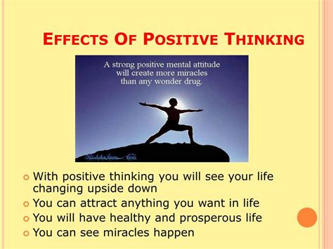 Ppt Benefits Of Positive Thinking Powerpoint Presentation Free Download Id8097653