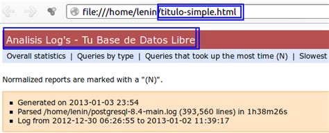 Como Realizar Análisis De Logs Postgresql En Debian Gnu Linux