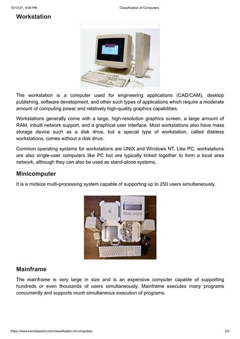 classification of computers pdf