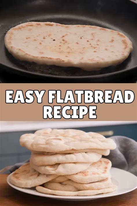 Easy Flatbread Recipe Soft And Fluffy