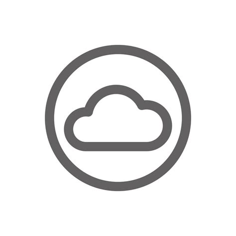 Cloud Icon Perfect For Website Or User Interface Applications Vector Sign And Symbol 11880906