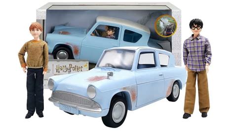 Masina Mattel Harry Potter Harry Rons Flying Car Adventure