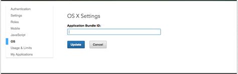 No Option To Save Bundle Id Of Ios App To Mobile Setting In Linkedin App Stack Overflow