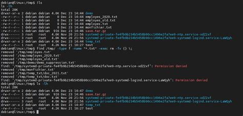 Comment Supprimer Un Fichier Ou Répertoire Sur Linux