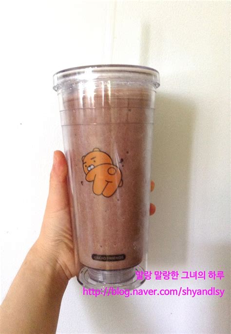 쥬시의 초코 바나나 만큼 맛있는 초코 바나나 쉐이크 만들기