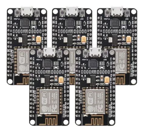 Módulo Arduino Aitri 5 Pcs Esp8266 Nodemcu Cp2102 Esp12 Mxk Cuotas Sin Interés