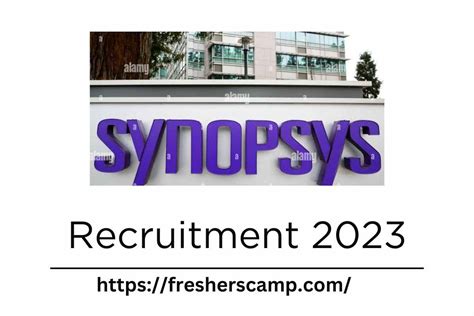 Synopsys Recruitment 2023 For Intern Bangalore Fresherscamp