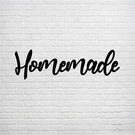 Homemade Word Sign Cursive Word Sign Homemade Sign Wood Sign Wooden