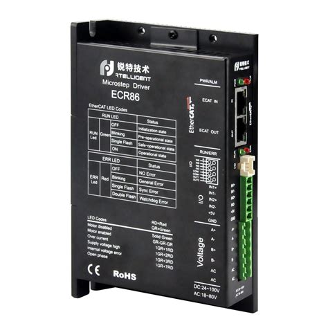 Rtelligent NEMA VDC VAC ECR Ethercat Fieldbus Open