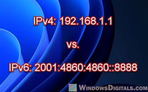 How To Ping Ipv6 Address In Windows 11 Ipv6 Ipv4 Addressing