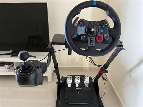 Logitech Steering Wheel Video Gaming Video Game Consoles Playstation On Carousell