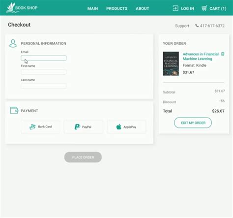Magento Order Checkout UI On Behance