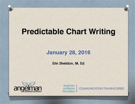 Aac Girls Predictable Chart Writing Webinar