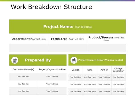 Work Breakdown Structure 1 2 Ppt Powerpoint Presentation Gallery