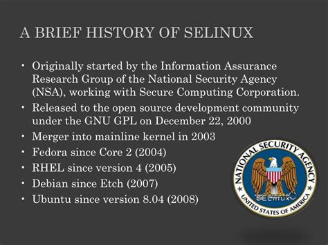 Ppt Selinux Security Enhanced Linux Powerpoint Presentation Free