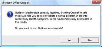 How To Open Outlook In Safe Mode The City Technology Group