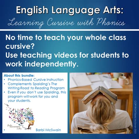 Learning Cursive With Phonics Phonics Based Cursive Instruction Barbimcswain