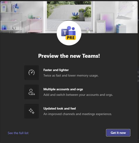 Frontslash New Microsoft Teams Preview How To Enable