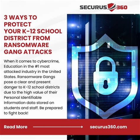 Databreach Education Cybersecurity Ransomware Ransomwareattack