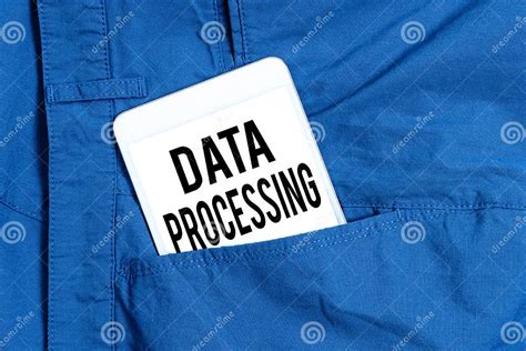 Conceptual Display Data Processing Word For Collection And Manipulation Of Items Of Data To