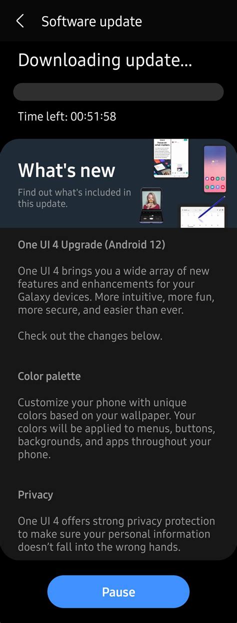 One Ui 4 Beta Up For Usa R Galaxyfold