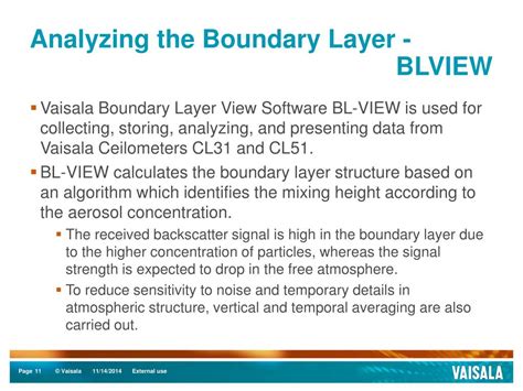 Ppt Wrf Model Boundary Layer Height Validation Using The Vaisala
