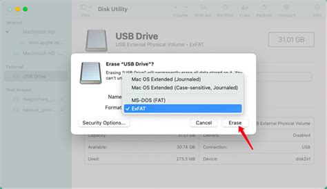 How To Format And Wipe Usb Flash Drive On Macos Monterey