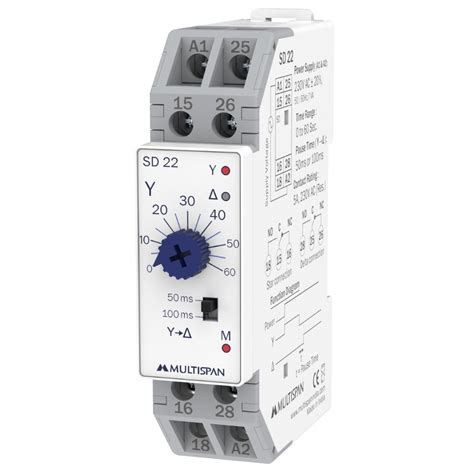 Sdx 22 Star Delta Timer Multispan