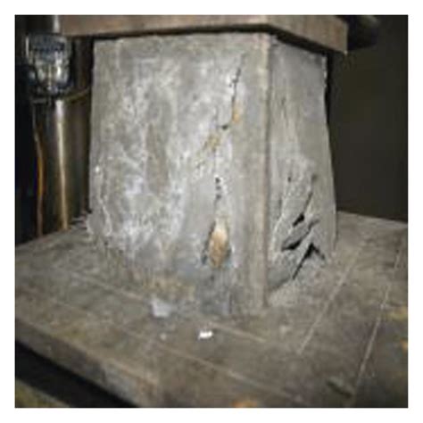 Compression Failure True Thickness A Reference Concrete B Steel Download Scientific