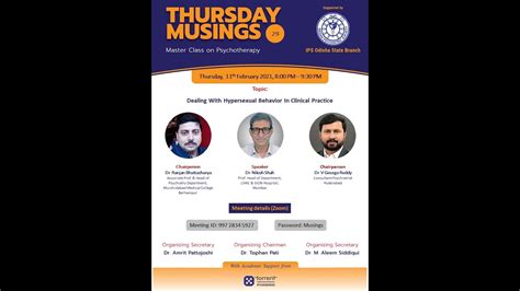 Episode No How To Deal With Hypersexual Behavior In Clinical Practice YouTube