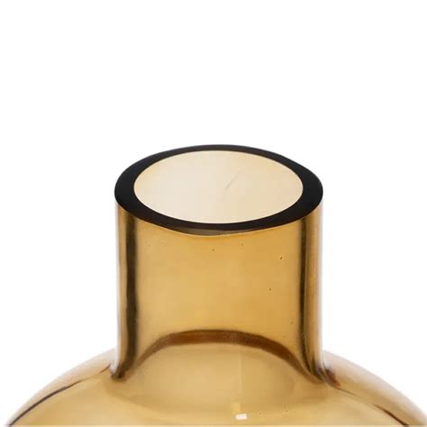 Botella Ámbar Cristal 35cm