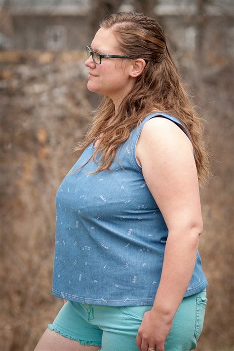 Hathaway Tank Blank Slate Patterns