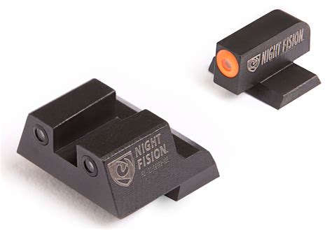 Night Fision Cnk027003ogz Perfect Dot Night Sight Set Square Tritium