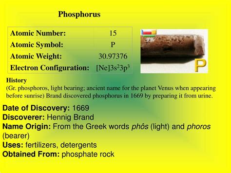 Ppt Phosphorus Powerpoint Presentation Free Download Id1826244