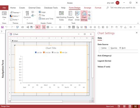 Modern Chart Reference For Access