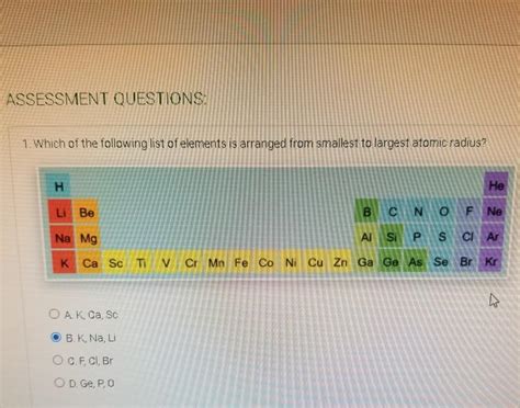 Solved Assessment Questions 1 Which Of The Following List