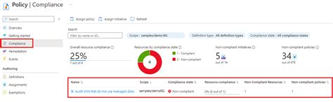 quickstart create policy assignment using azure portal azure policy microsoft learn