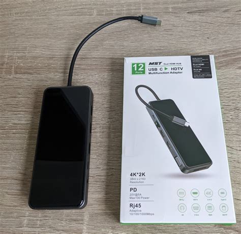 Mst Port USB Hub With Dual HDMI K Computers Tech Office Business Technology On Carousell