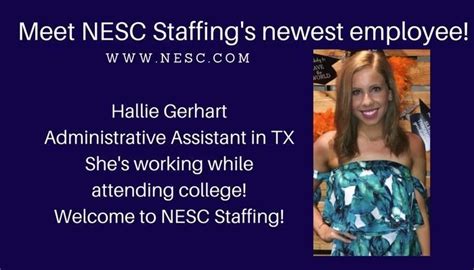 Nesc Staffing On Linkedin Look Out Texas Nesc Is Excited To Announce Its Newest Team Member…