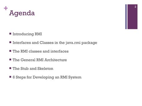 A Short Java Rmi Tutorial Ppt