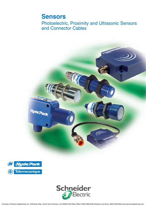 PDF Photoelectric Proximity And Ultrasonic Sensors And The