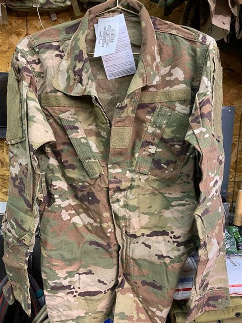 Usgi Fracu Flame Resistant Army Combat Uniform Coat Ocp Scorpion Mu Locknwalkharness