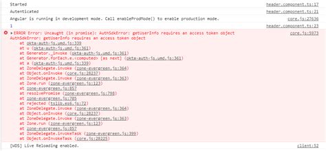 Getuser Fails Immediately After The Login Redirection Questions Okta Developer Community